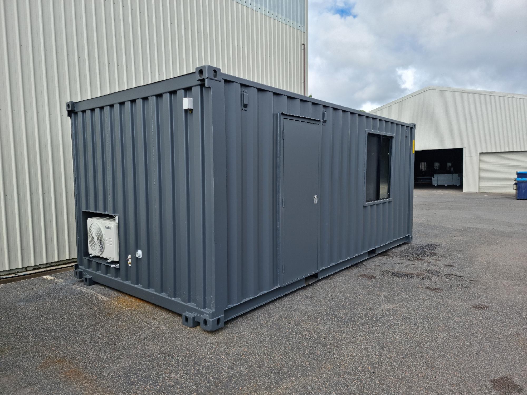 Office & kitchenette Container 20' – Plug n Play Transportables
